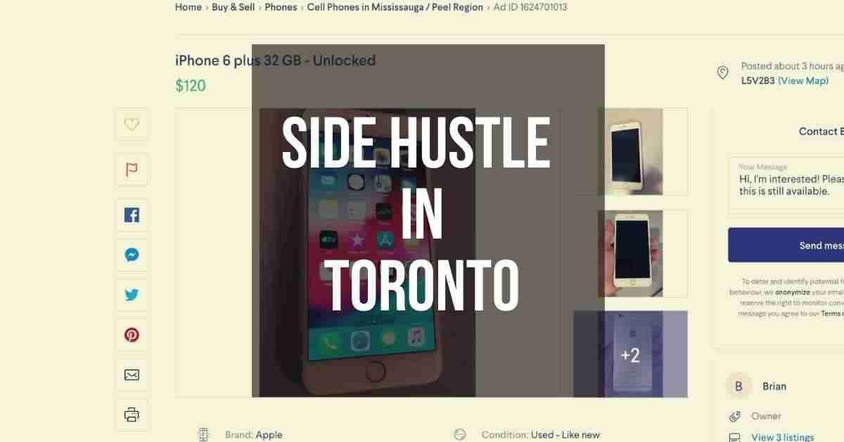 Side Hustle in Toronto using Kijiji - Nomadic Millennial